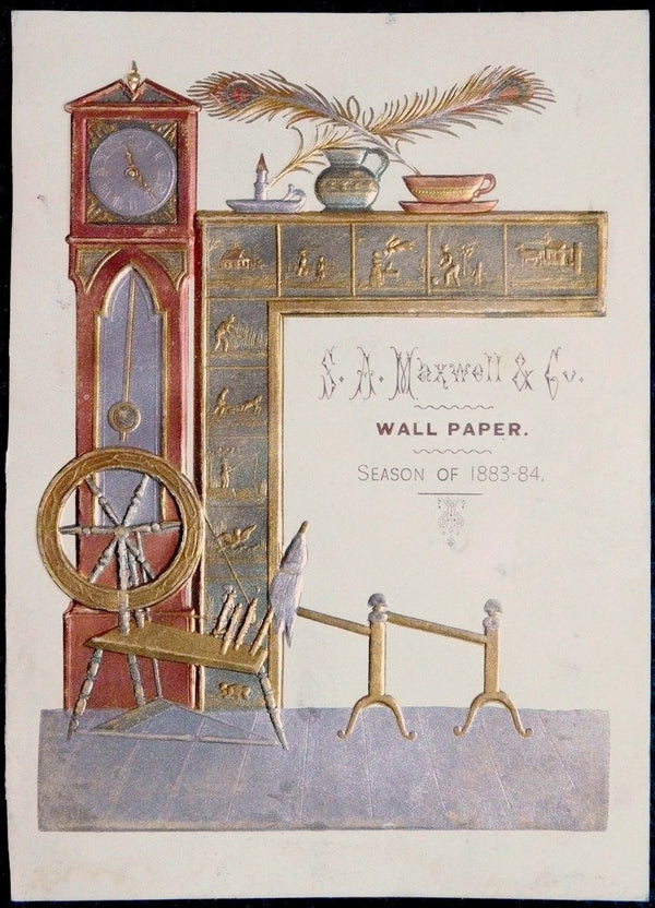 1883-1884 S.A. Maxwell Trade Card - Bolling & Company